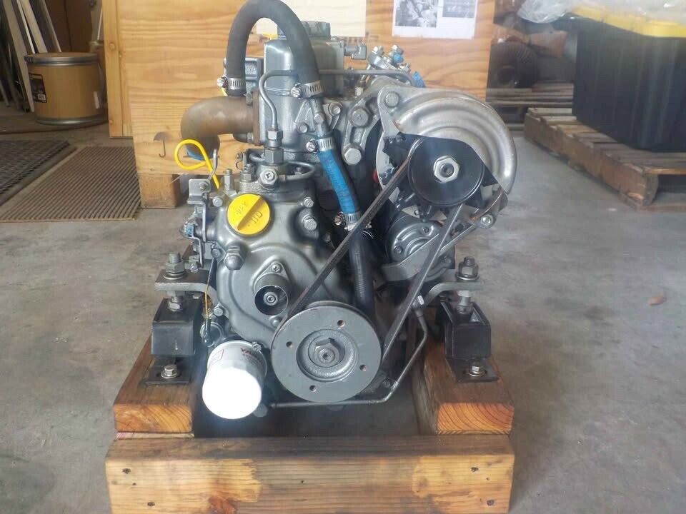 Yanmar 1GM Marine Diesel Engine with gearbox Rebuilt - Tamaro Engines ...