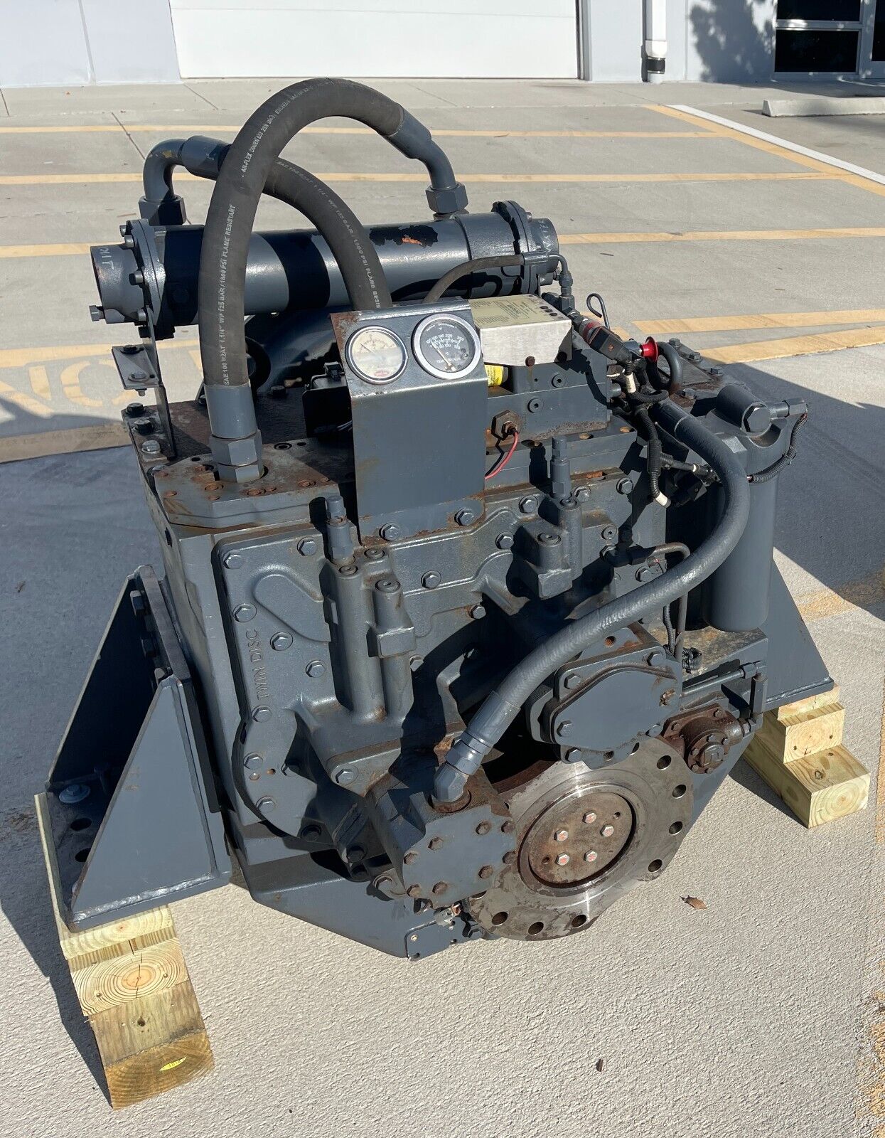 Twin Disc MGX-6690 SC Marine Transmission Gear Vulcan Coupling - Tamaro ...