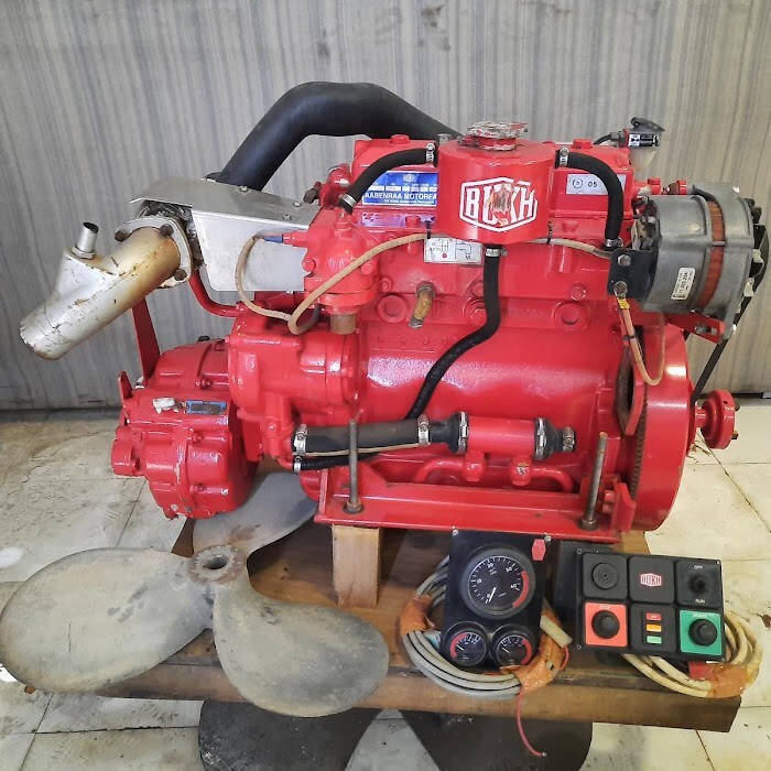 Bukh DV48 RME Inboard Marine Diesel Engine – Ready To Use - Tamaro ...