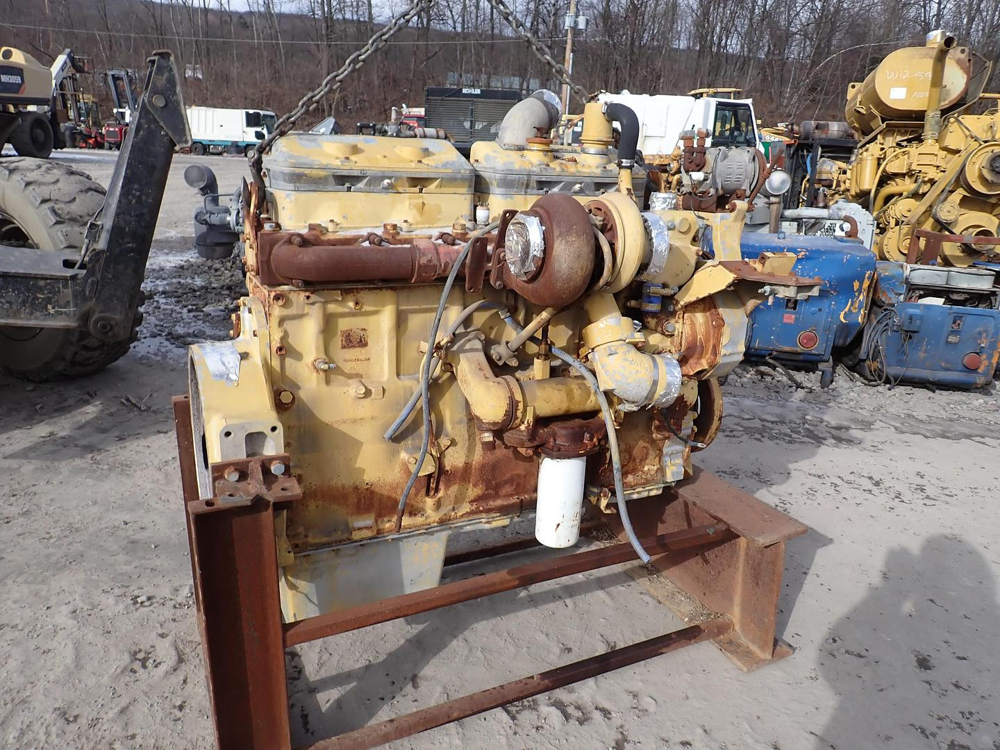 1988 Caterpillar 3406B Turbo Diesel Engine 400 HP Peterbilt Truck CAT ...