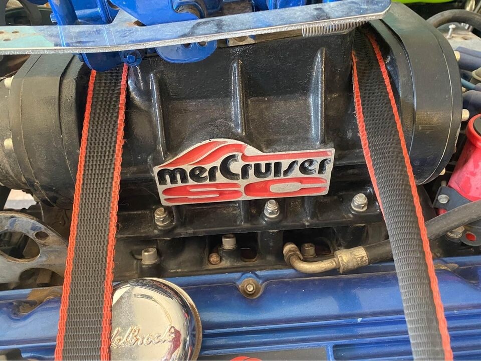 Mercruiser 454 7.4L Marine Gas Engine Low Hours SC HIGH PERFORMANCE ...