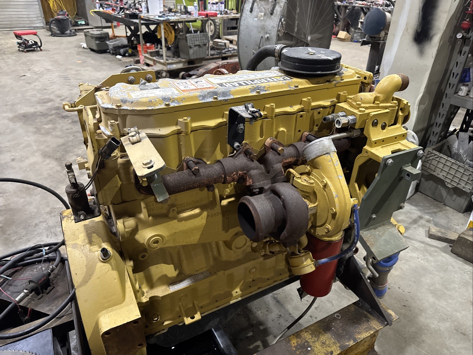 Caterpillar CAT 3126 Diesel Engine 330HP Rating 1373 Hrs And 9193 Miles ...