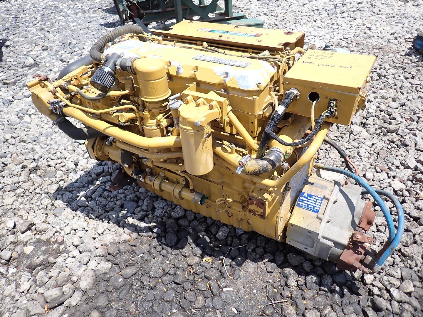 2004 Caterpillar 3126 Marine Turbo Diesel Engine - 350 HP ZF Gear ...