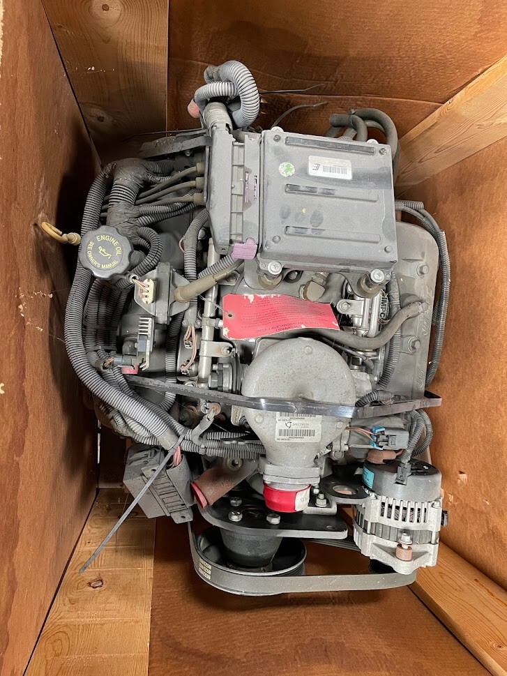 Hyster, Gas GM Engine Assembly SKU-05230628SR - Tamaro Engines - www ...