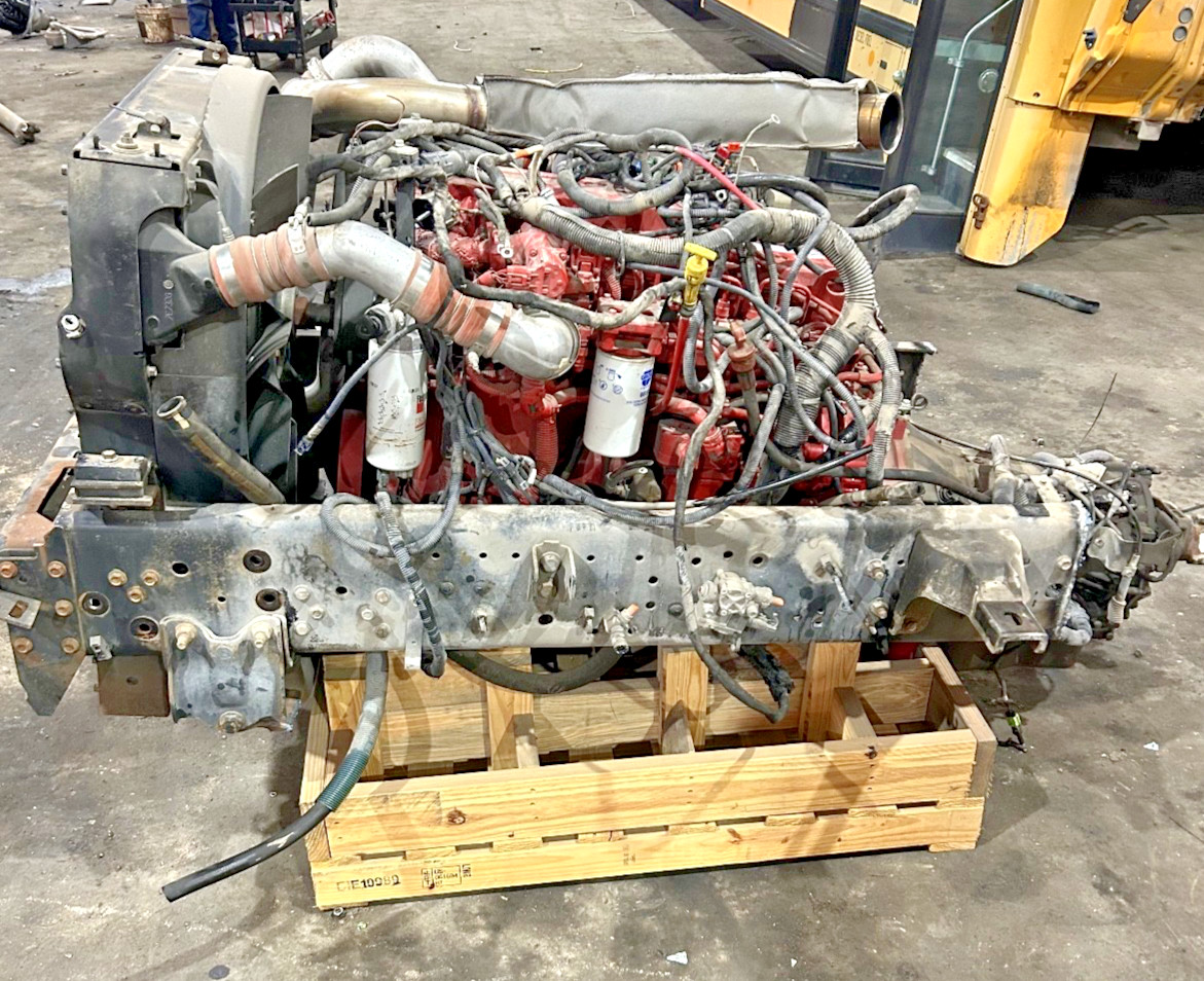 Cummins 6.7 ISB Engine Low Mileage Frame-Cut With Allison Transmission ...